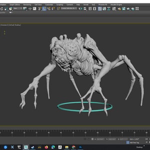 Spider Monster, Stl, Animation, 3D Print, Zbrush, Substance Painter ...