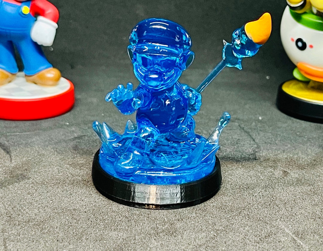 Shadow Mario Amiibo - Etsy
