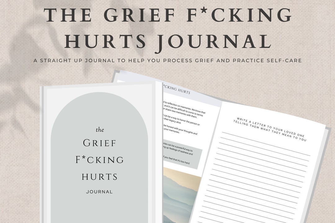 Grief Journal | Stages of Grief | Grief Care Package | Loss | Grief ...