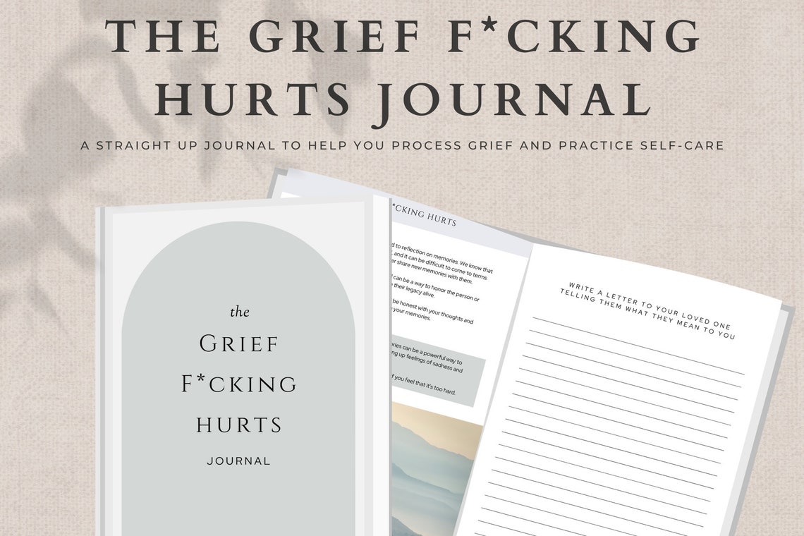 Grief Journal | Stages of Grief | Grief Care Package | Loss | Grief ...