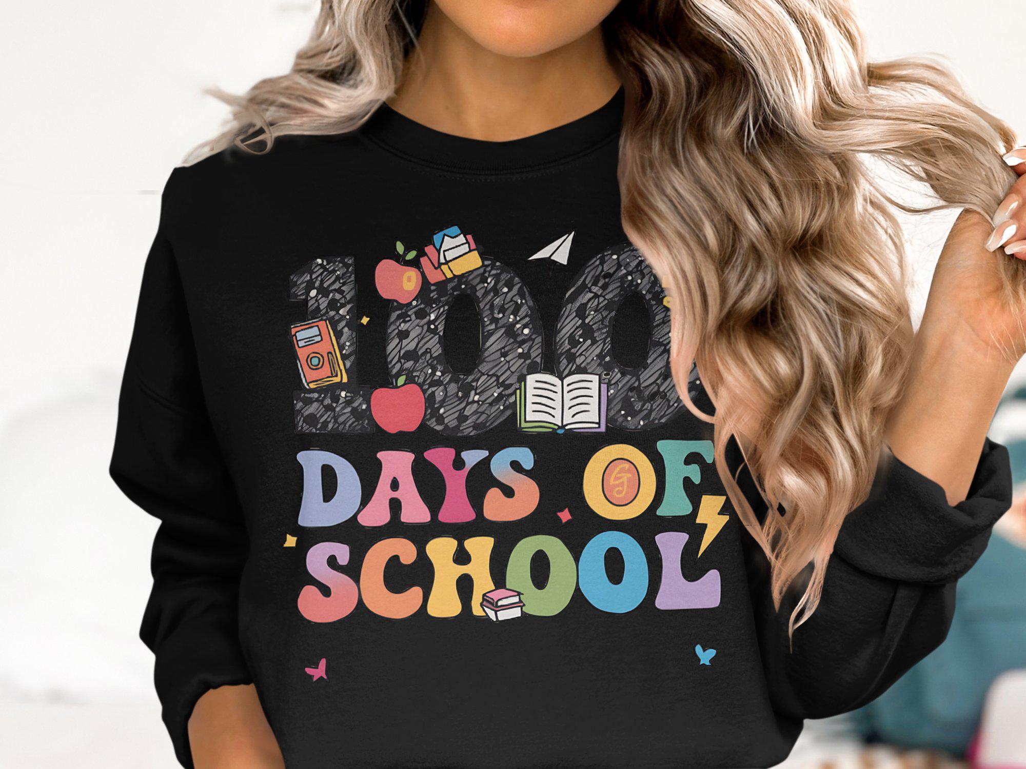 100 Days of School Digital Download Printable, First Day of School SVG ...
