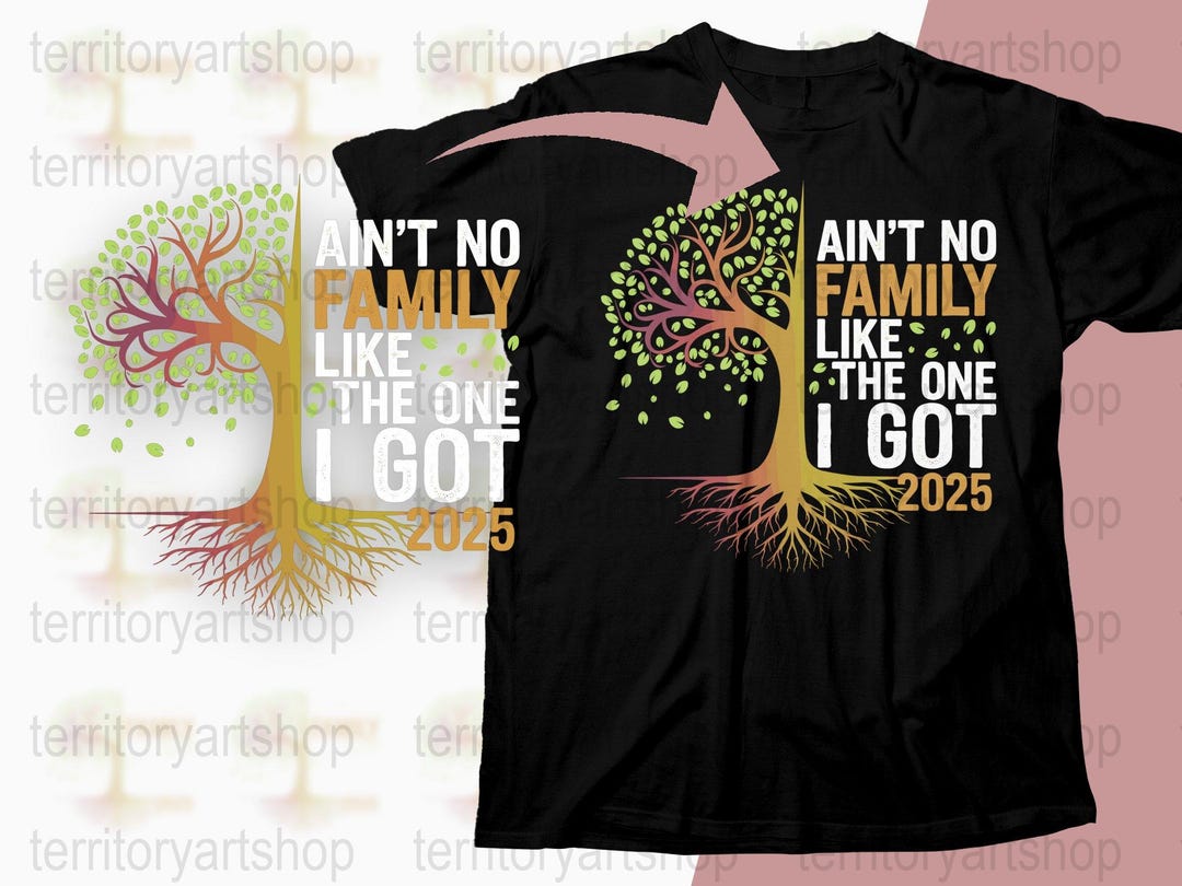 Family Tree Quote Digital Art, Aint No Family Like the One I Got 2025 ...