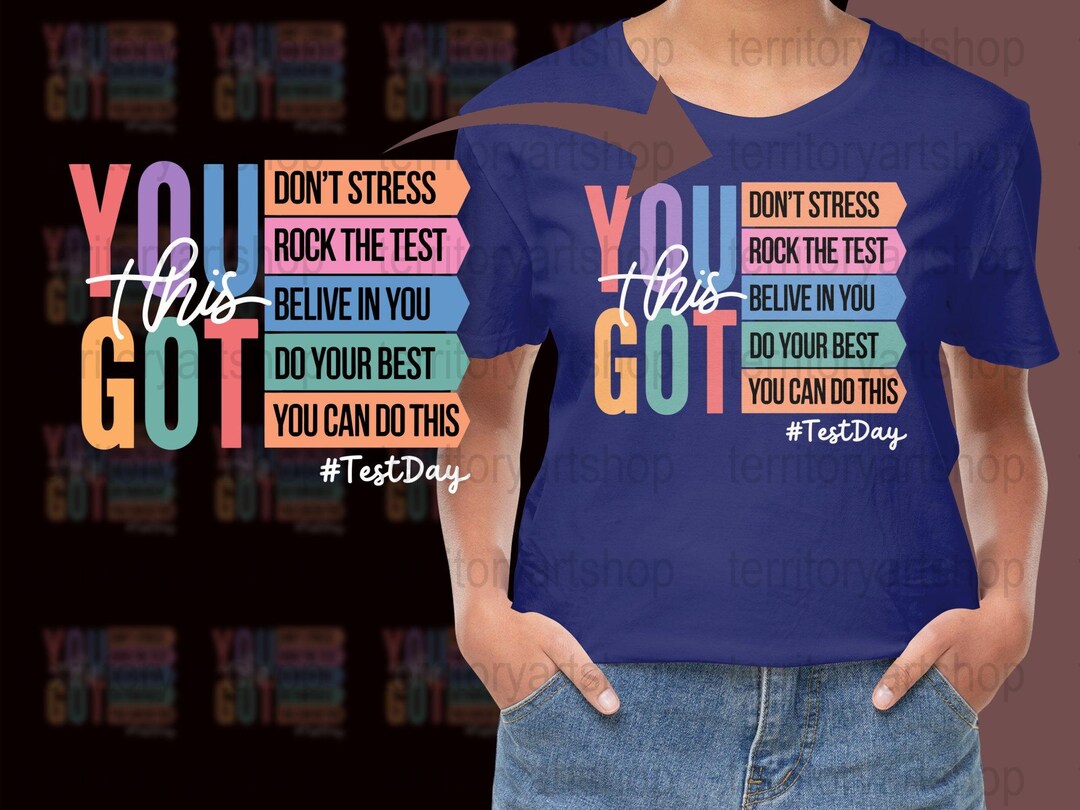 Inspirational Test Day Quotes Digital Instant Download, Motivational ...