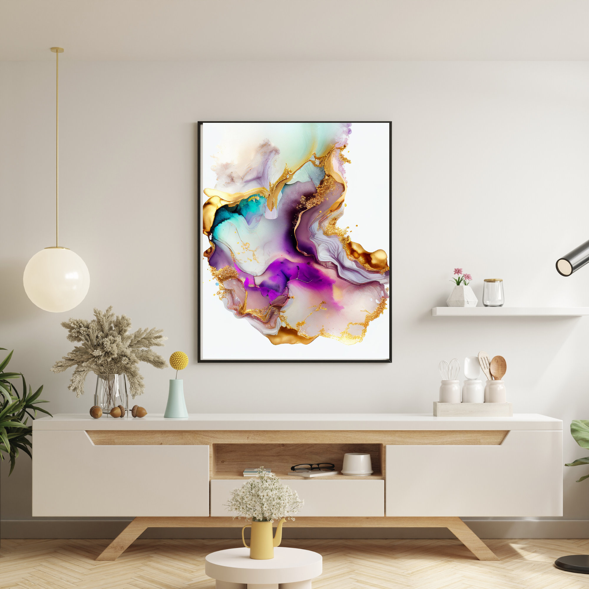 Agate Print, Watercolor Agate, Painting, Agate Wall Art, Geode Wall Art ...