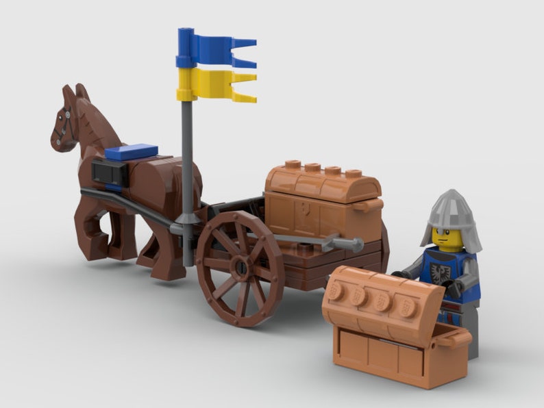 Medieval Soldier Chest Cart CUSTOM SET - Etsy