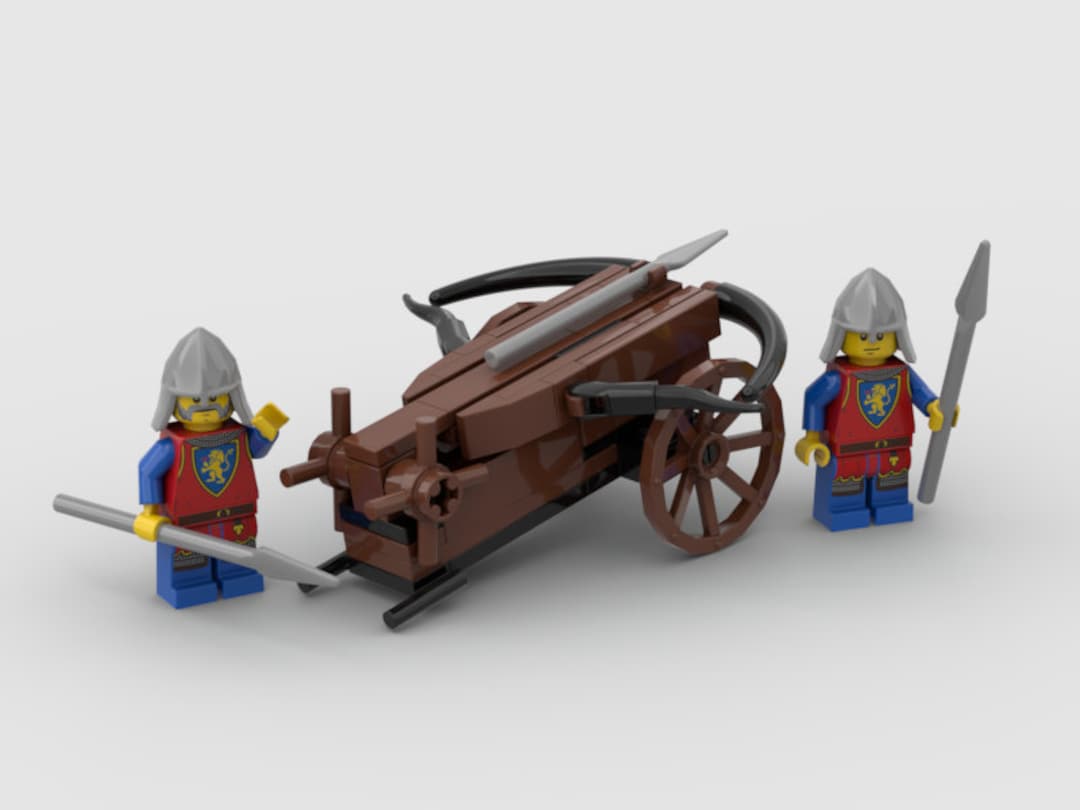 Medieval Lion Knight Siege Ballista MOC - Etsy UK