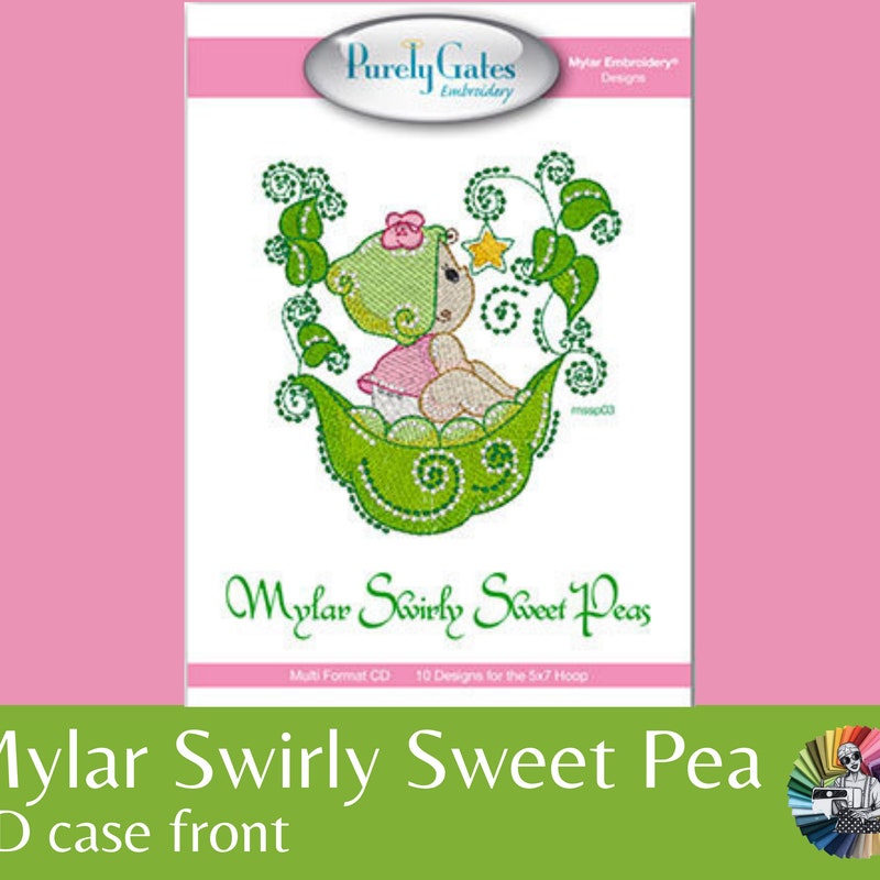 Sweet Pea Embroidery Designs - Etsy