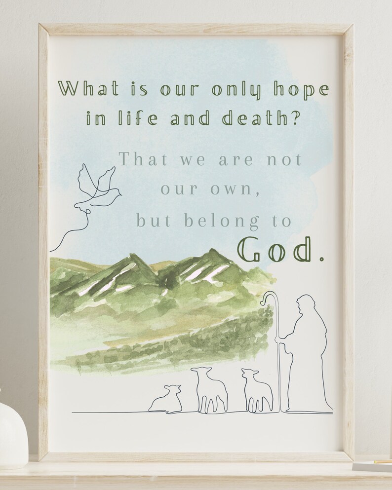 8 Printable Catechism Posters - Etsy