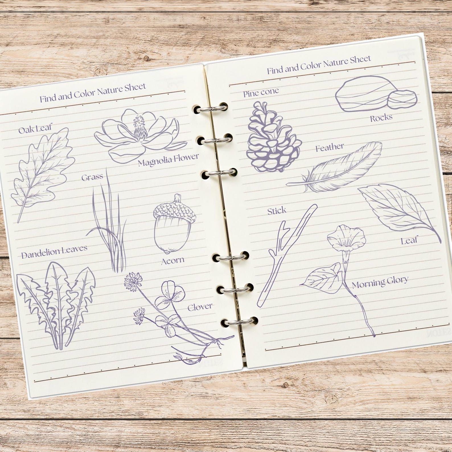 Nature Pages - Etsy
