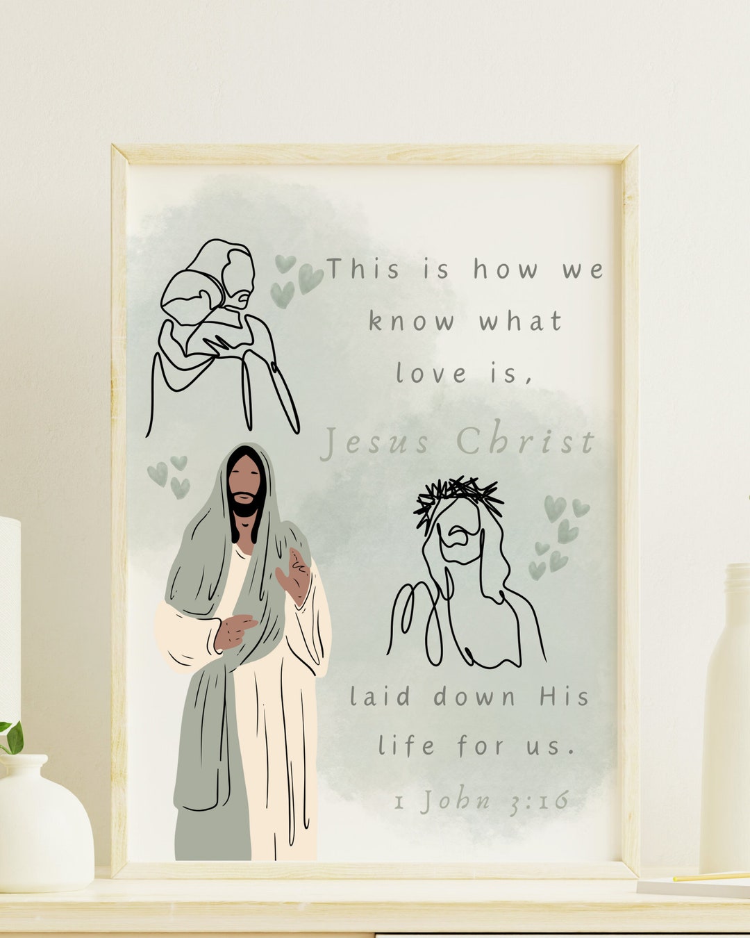 Printable Bible Verse Poster - 1 John 3:13 - Sized 16x20 - Etsy