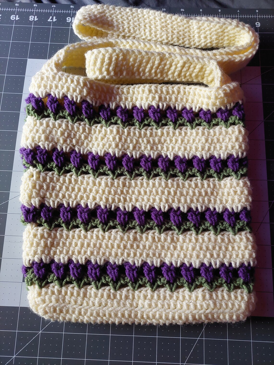 Crochet Tulip Bag - Etsy