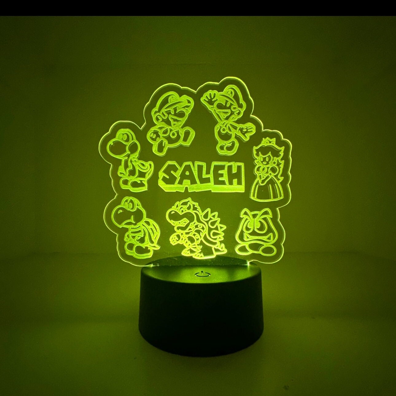 Super-mario LED Night Light Gift, Super-mario Room Decor, Super-mario ...