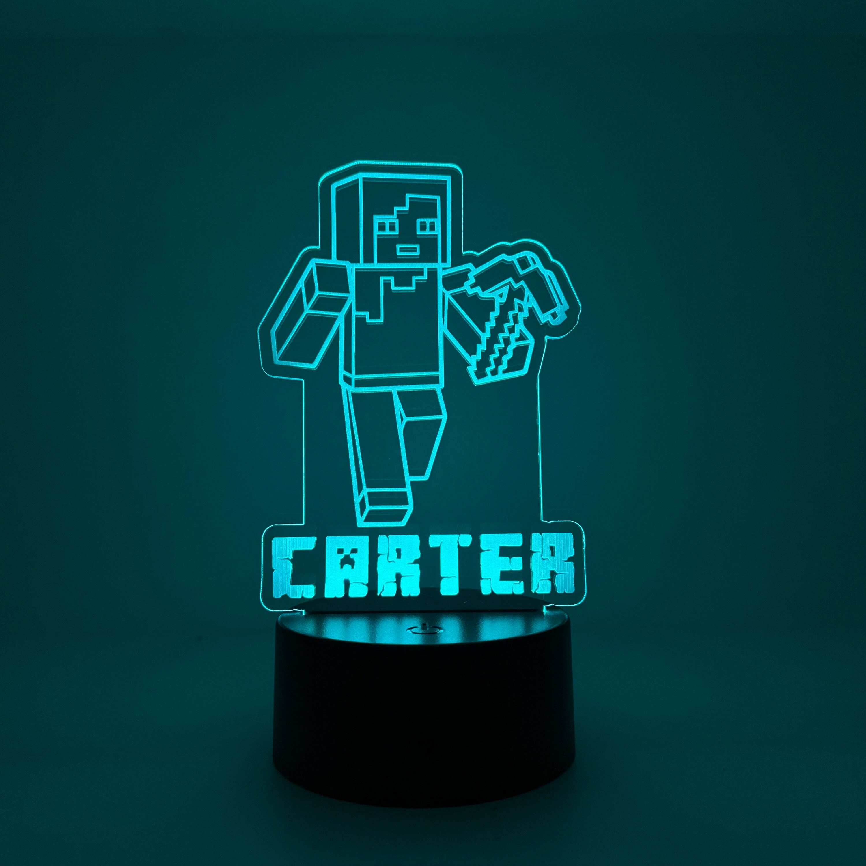 Minecraft LED Night Light Gift, Minecraft Birthday, Minecraft Room ...