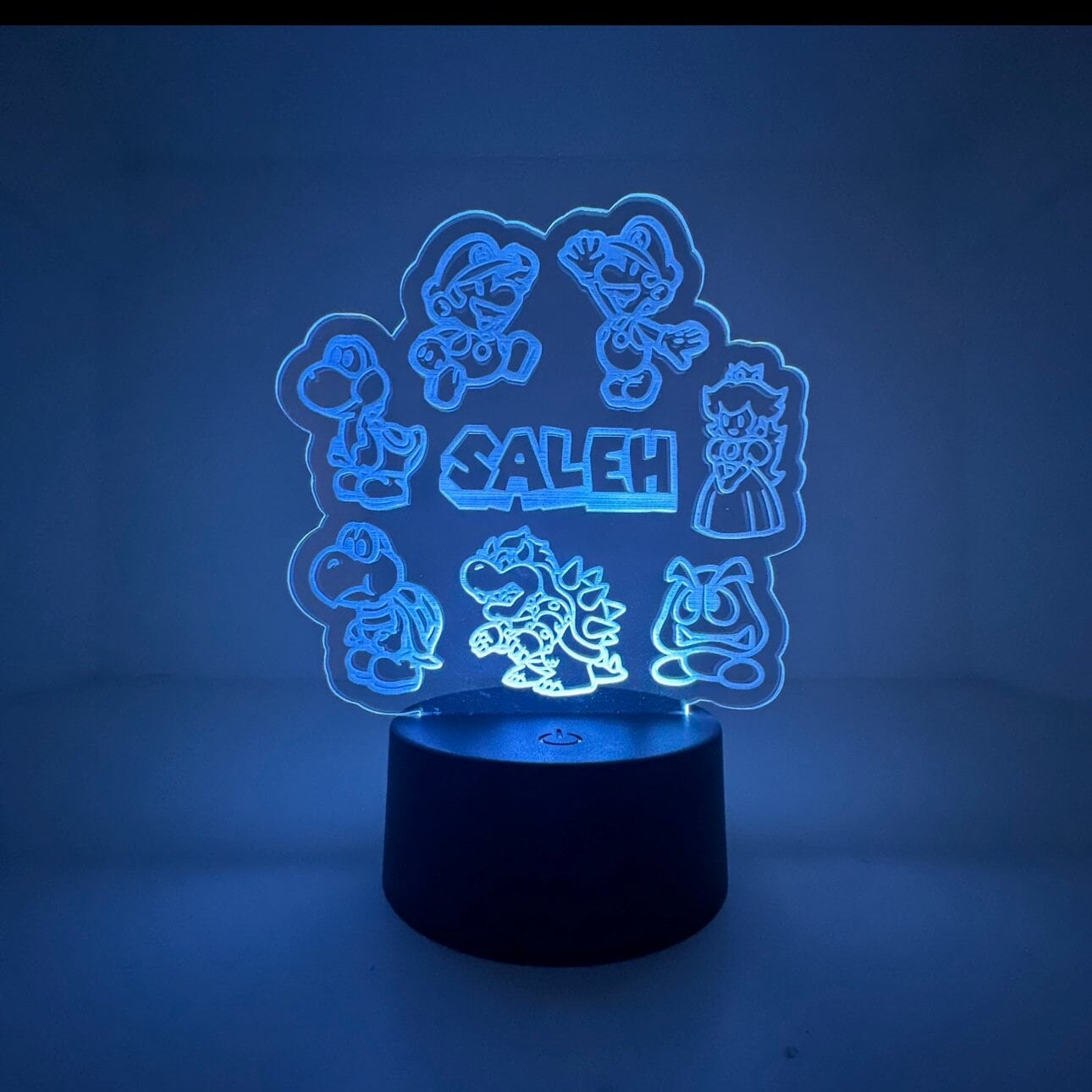 Super-mario LED Night Light Gift, Super-mario Room Decor, Super-mario ...