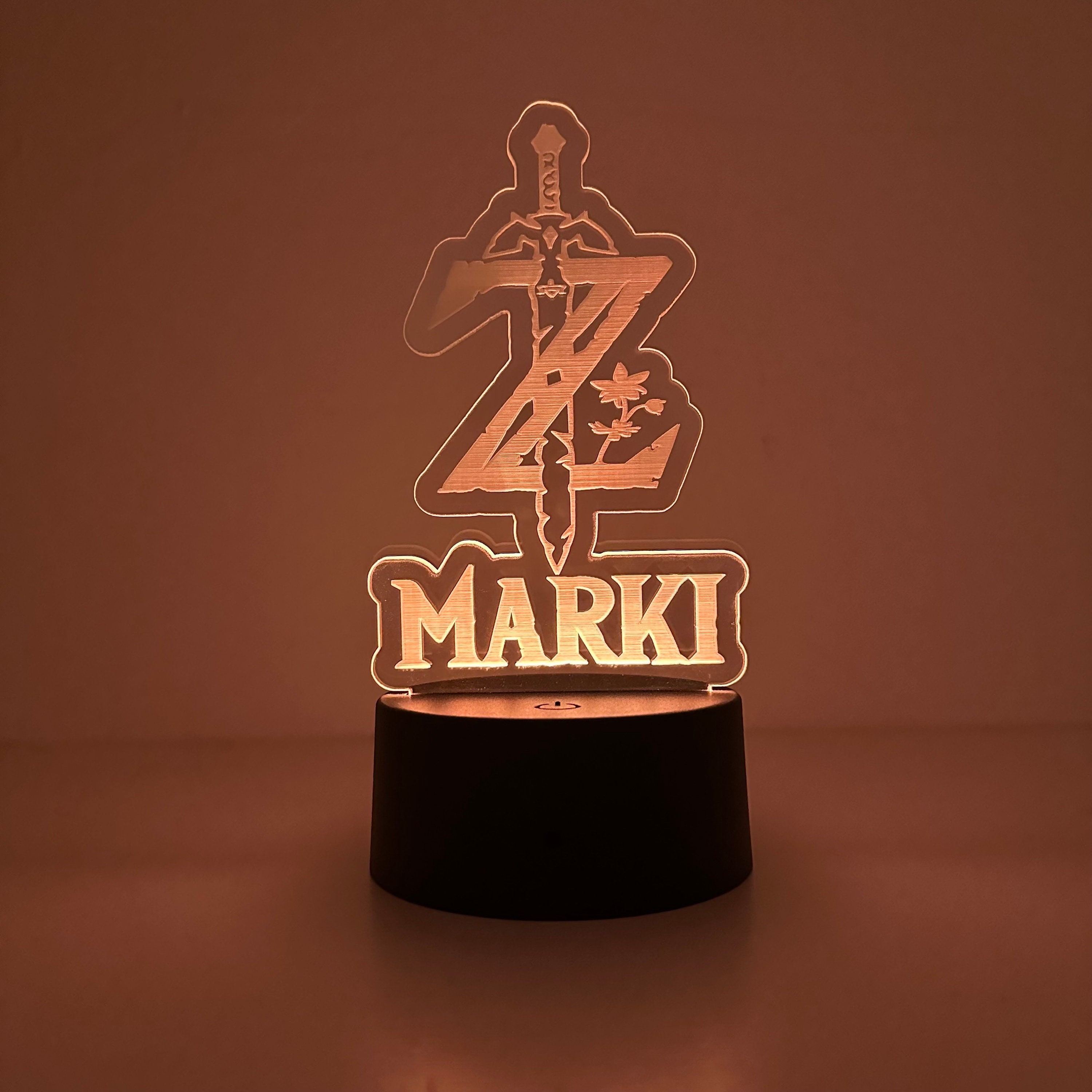 Legend of Zelda Tears of the Kingdom Inspired LED Night Light, Zelda ...