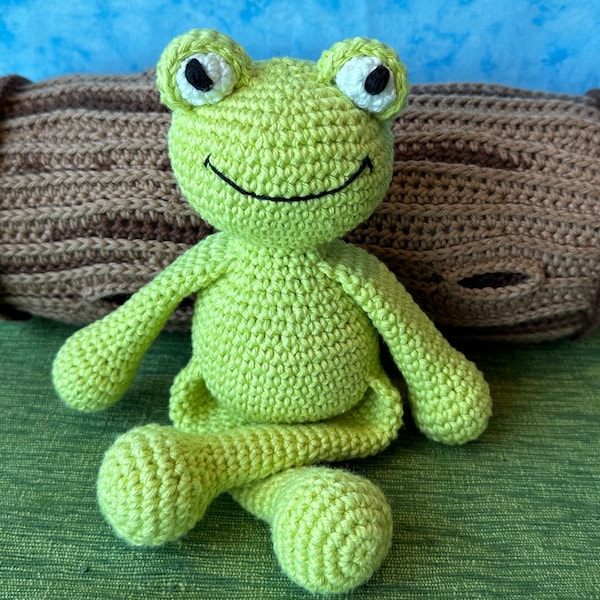 Frog Crochet Pattern - Etsy