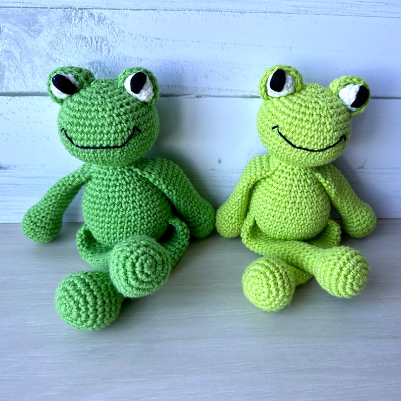 Happy Chappy Frog - Digital Pattern - Etsy
