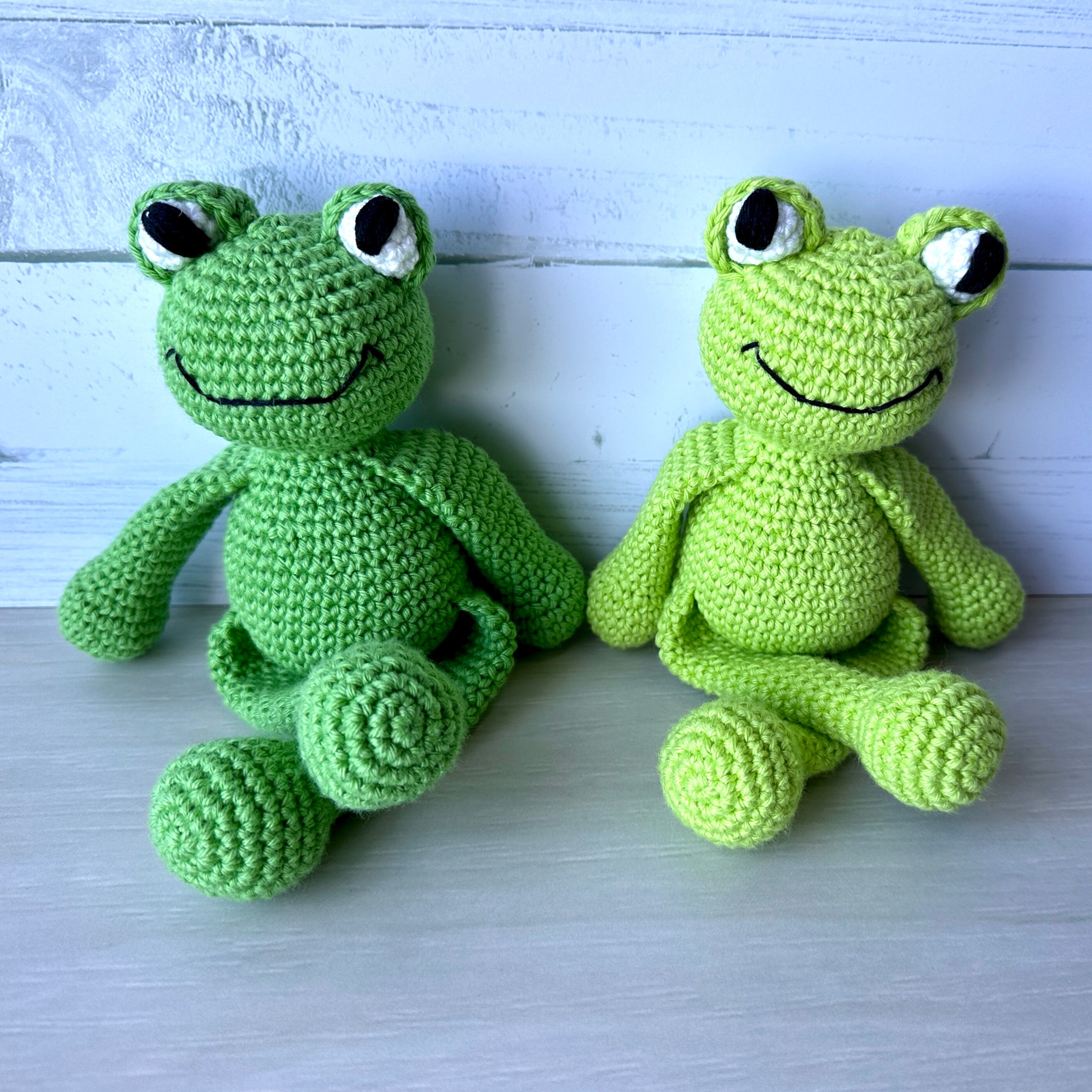 Happy Chappy Frog - Digital Pattern - Etsy