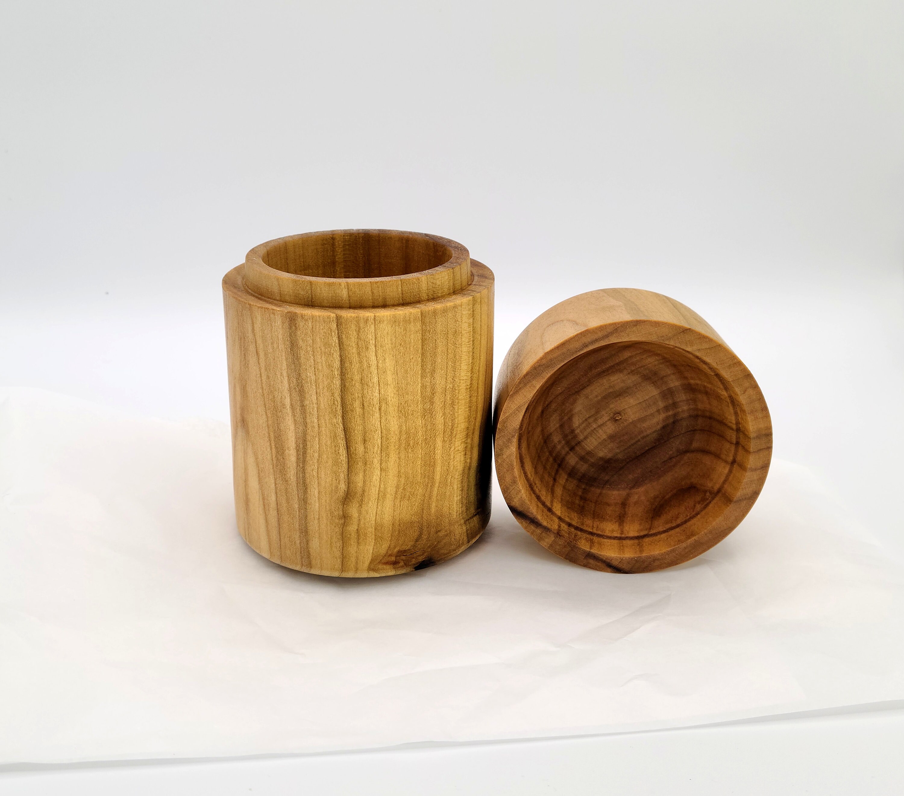 Spectacular Hand-turned Tulip Poplar Lidded Wooden Box - Etsy