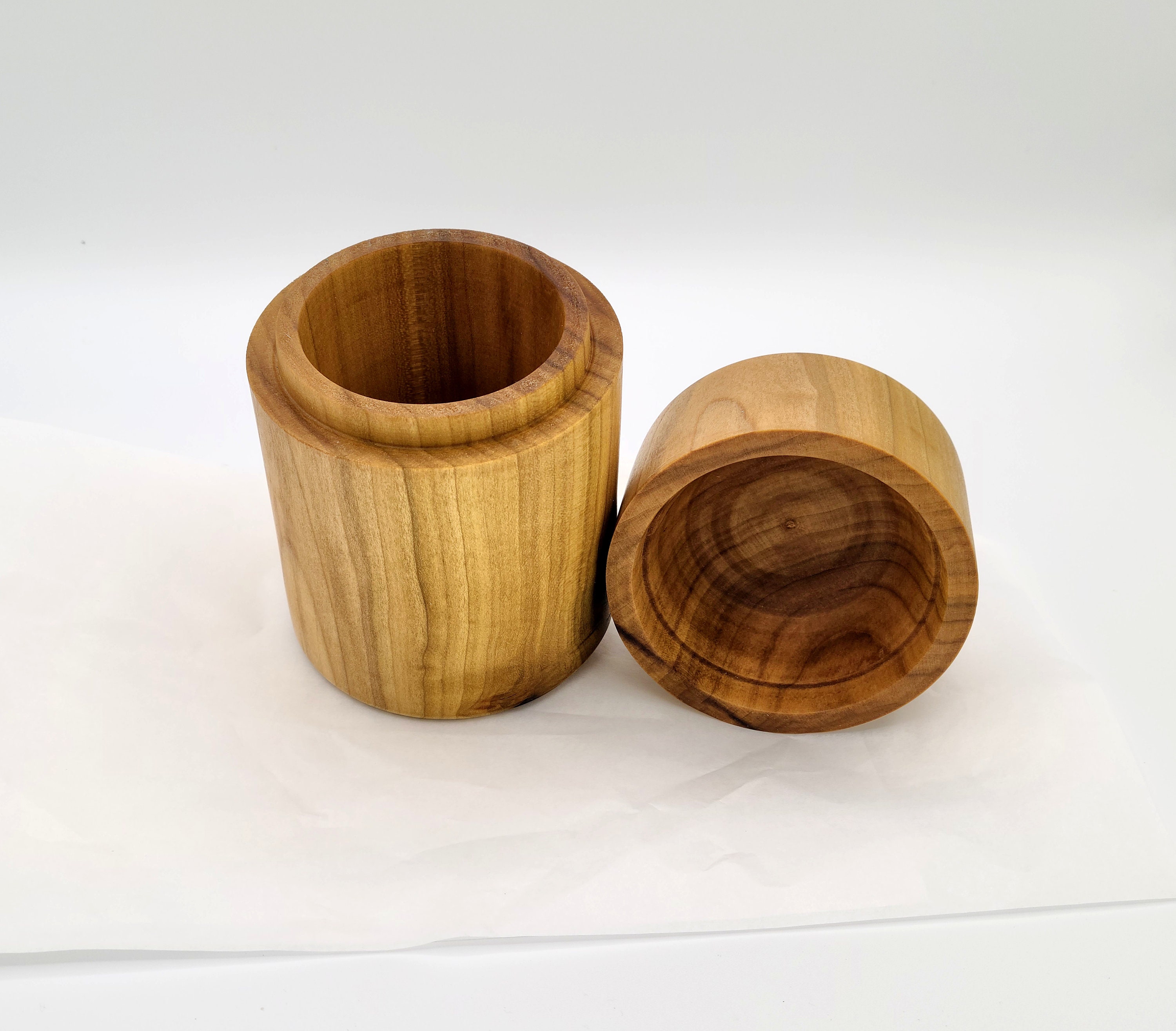 Spectacular Hand-turned Tulip Poplar Lidded Wooden Box - Etsy