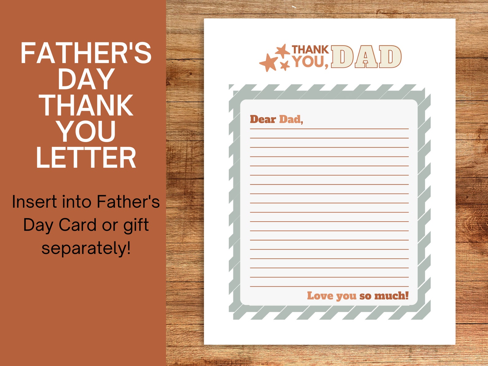 Father's Day Card, Father's Day Gift Tags, Father's Day Coupons, Thank ...