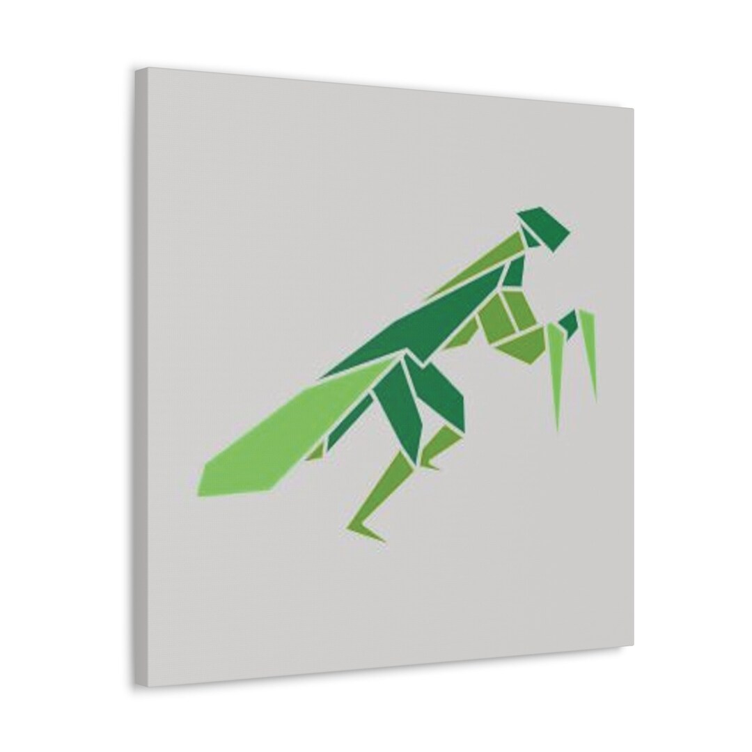 Grasshopper Canvas Gallery Wrap Insect Home Decor, Kitchen Art, Ready ...