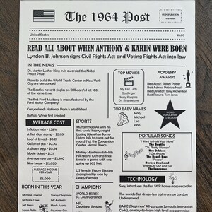 1964 Newspaper Flyer - Etsy