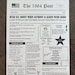 1964 Newspaper Flyer - Etsy