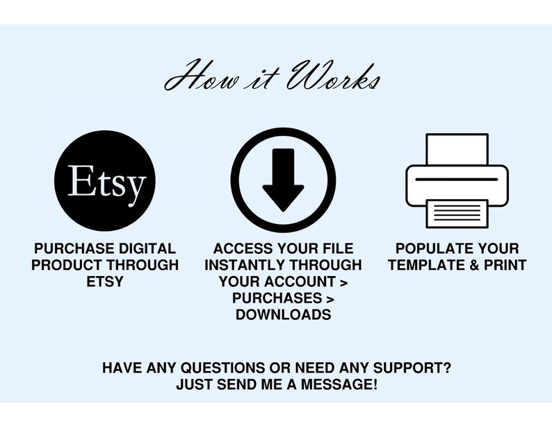 Customizable Wedding Flyer - Etsy