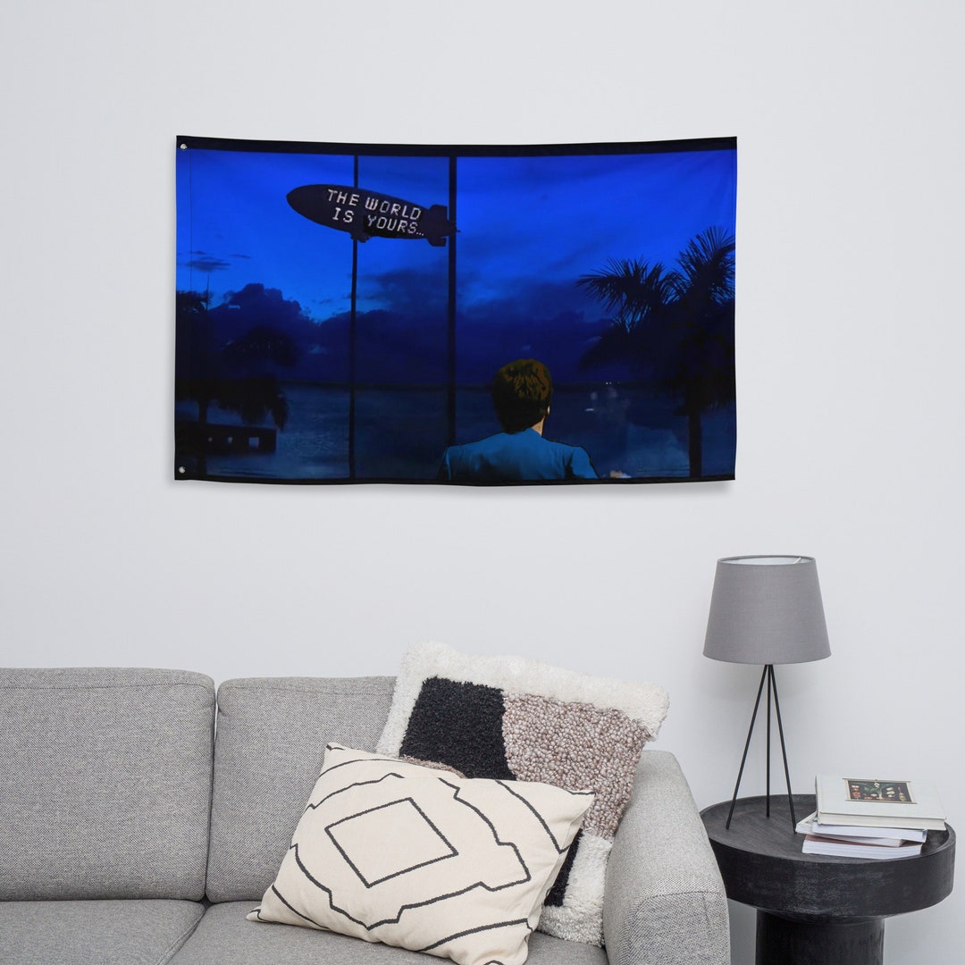 Scarface "the World If Yours" Banner - Etsy
