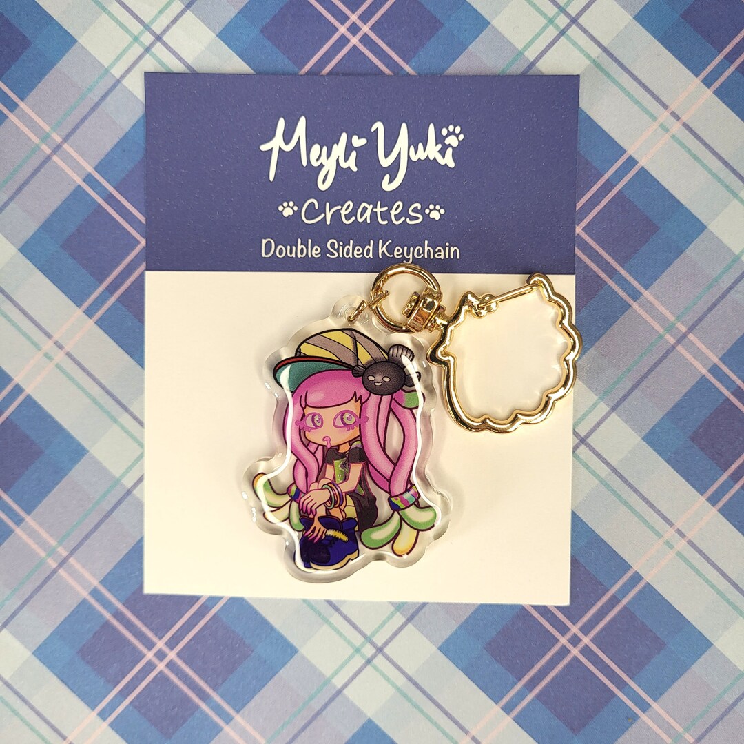 Splatoon Harmony Double Sided Keychain | Backpacks, Keyrings - Etsy