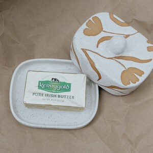 Floral Butter Dish - Etsy
