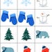 Winter Themed Memory Matching Printable Game! - Etsy