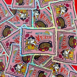 Buldak Noodles Art - Etsy