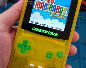 Custom Game Boy Color W/ Backlit Funnyplaying IPS Q5 Display - Etsy