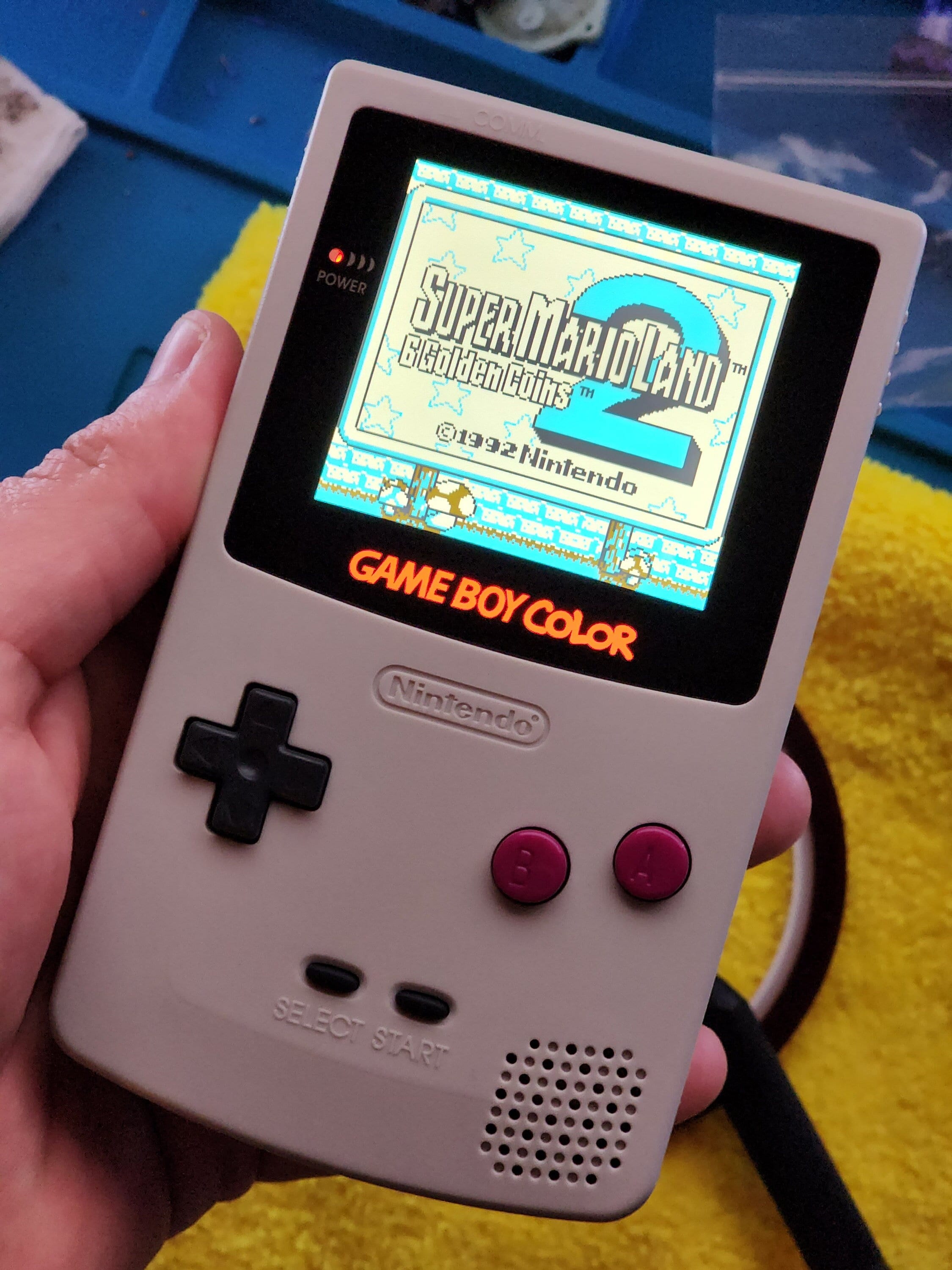 Custom Game Boy Color W/ Backlit Funnyplaying IPS Q5 Display - Etsy
