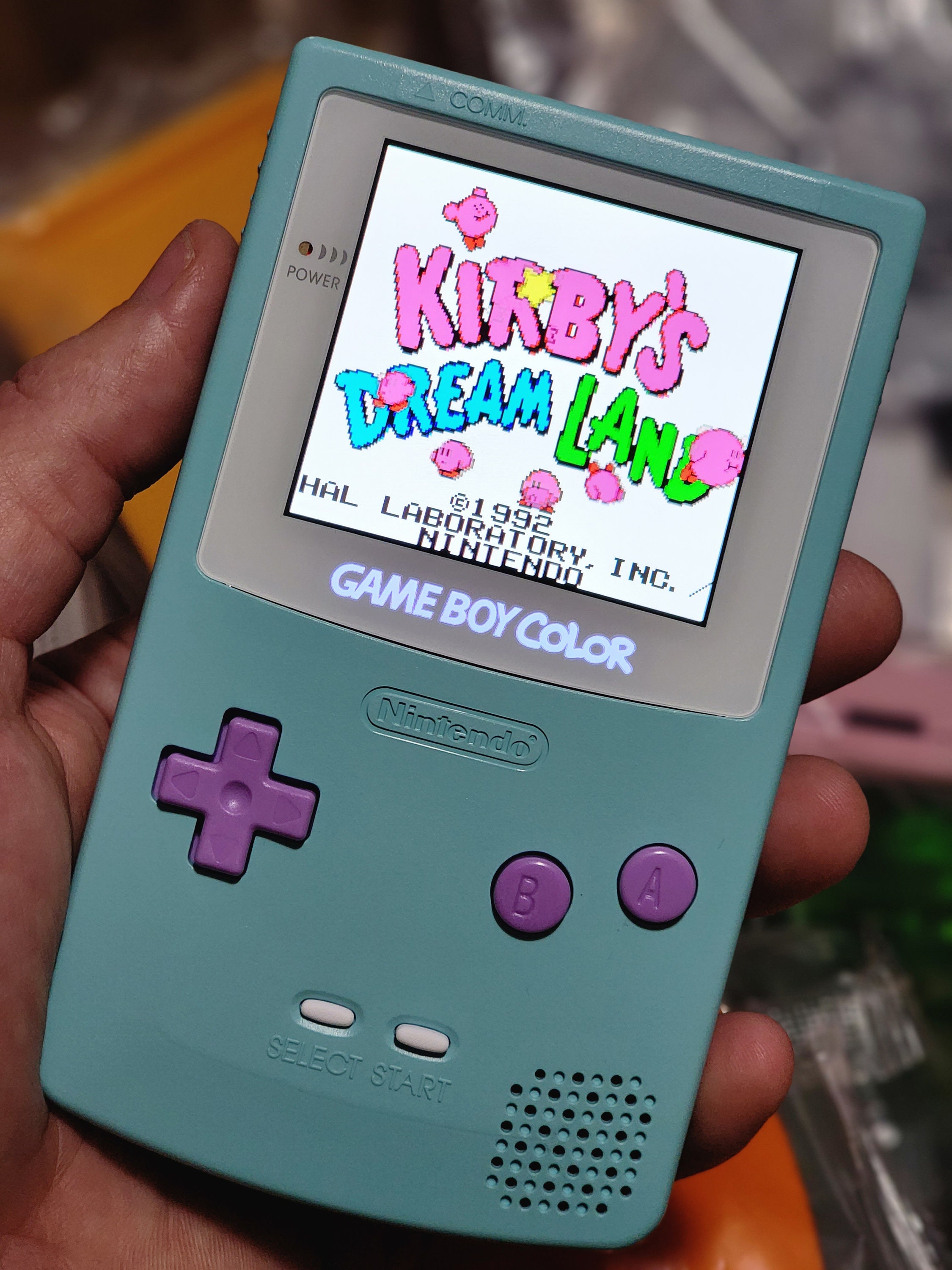 Custom Game Boy Color W/ Backlit Funnyplaying IPS Q5 Display - Etsy