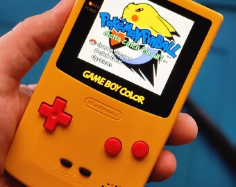 Custom Game Boy Color W/ Backlit Funnyplaying IPS Q5 Display - Etsy