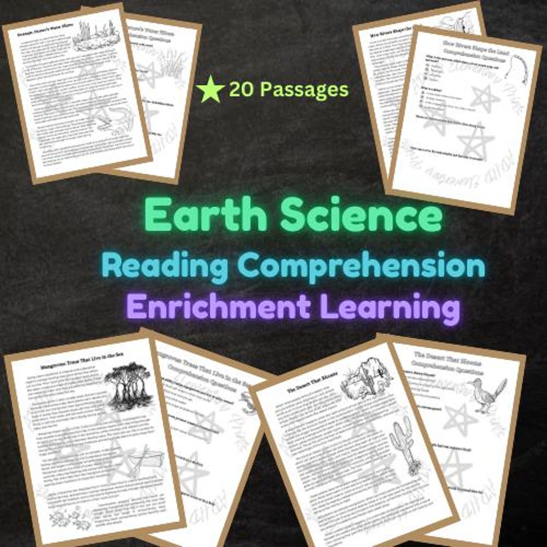 4th-5th Grade Science Reading Comprehension: Ecosystems & Environments ...