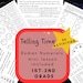 Telling Time 1st & 2nd Grade Math Worksheets Printable Includes Visual ...