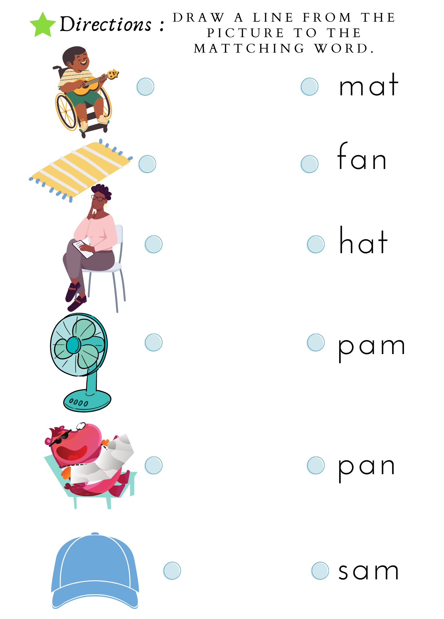 Pre-k & Kindergarten Reading Homeschool Worksheets Word - Etsy