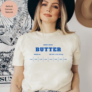 Butter T-shirt, Funny Baking Shirt, Baker Gift, Butter Lover Tee ...