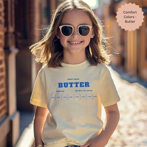 Youth Butter T-shirt, Kids Funny Baking Shirt, Baker Gift, Butter Lover ...