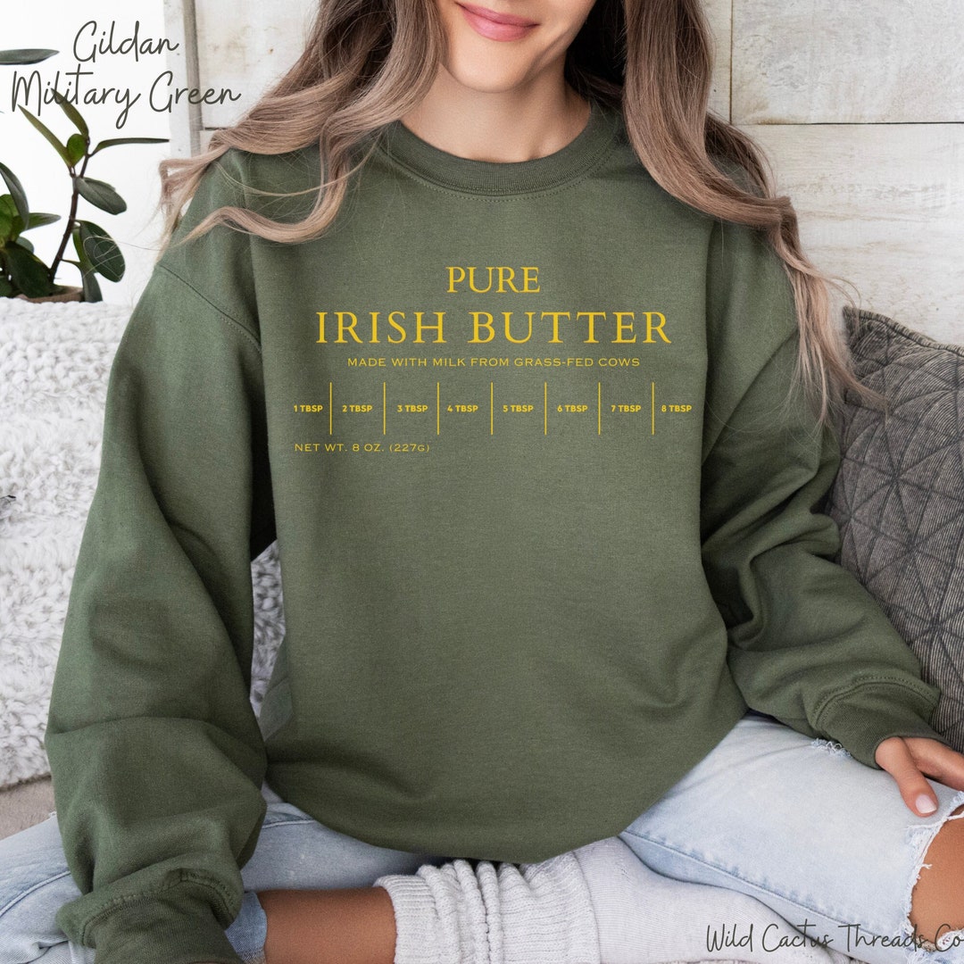 Butter Sweatshirt, Irish Butter Sweatshirt, Funny Baking Sweatshirt ...