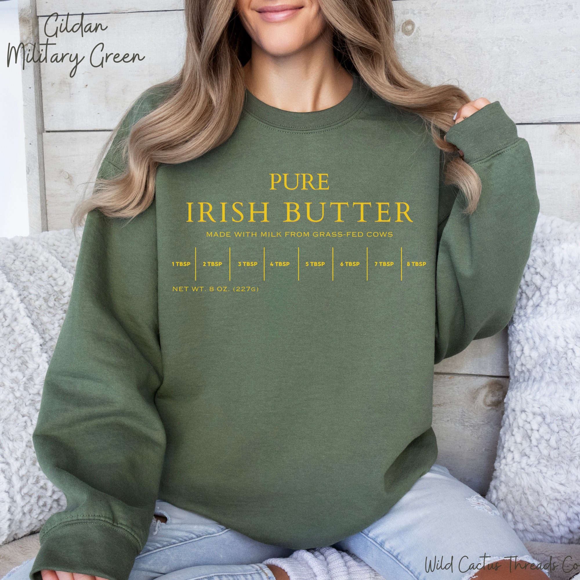 Butter Sweatshirt, Irish Butter Sweatshirt, Funny Baking Sweatshirt ...