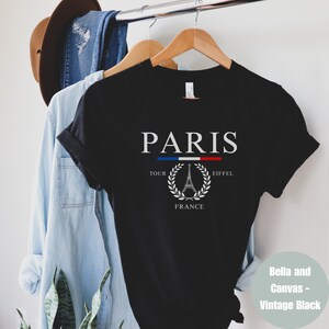 Paris France T-shirt, Travel to France Shirt, Eiffel Tower Tshirt, Tour ...