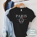 Paris France T-shirt Travel to France Shirt Eiffel Tower - Etsy