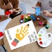 First Day of School Handprint Keepsake, Back to School Printable, 1st ...