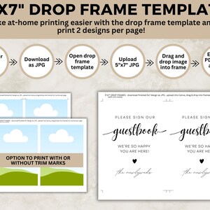 Wedding Guest Book Sign, Please Sign Our Guestbook Sign, Modern Wedding ...