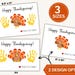 Thanksgiving Handprint Art Craft, Kids Handprint Craft, Preschool Craft ...